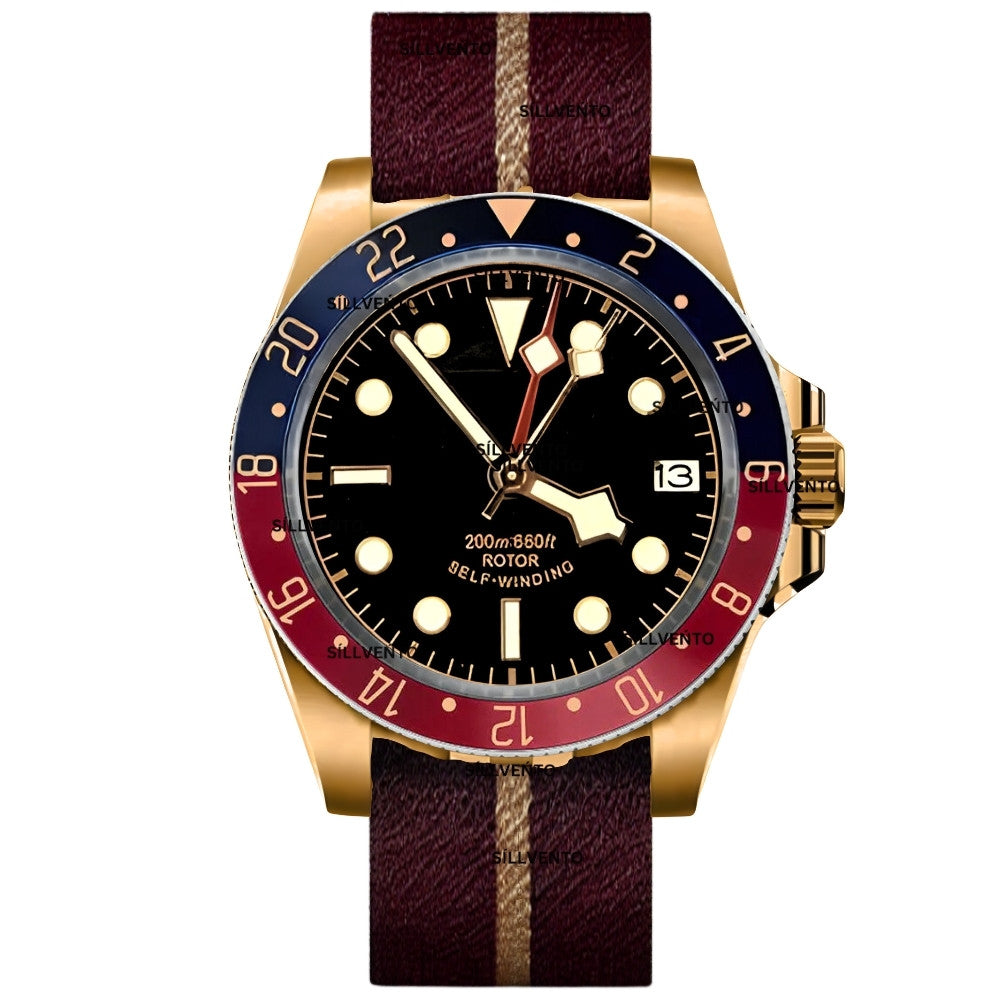 GMT CARIBBEAN SPECIAL MOD – Sillvento Watches